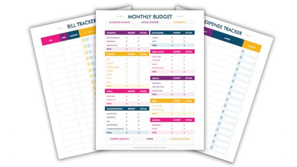 Free Budget Templates - Moms Make Cents