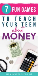 Money Games for Teens: Teach Your Teen Financial Skills